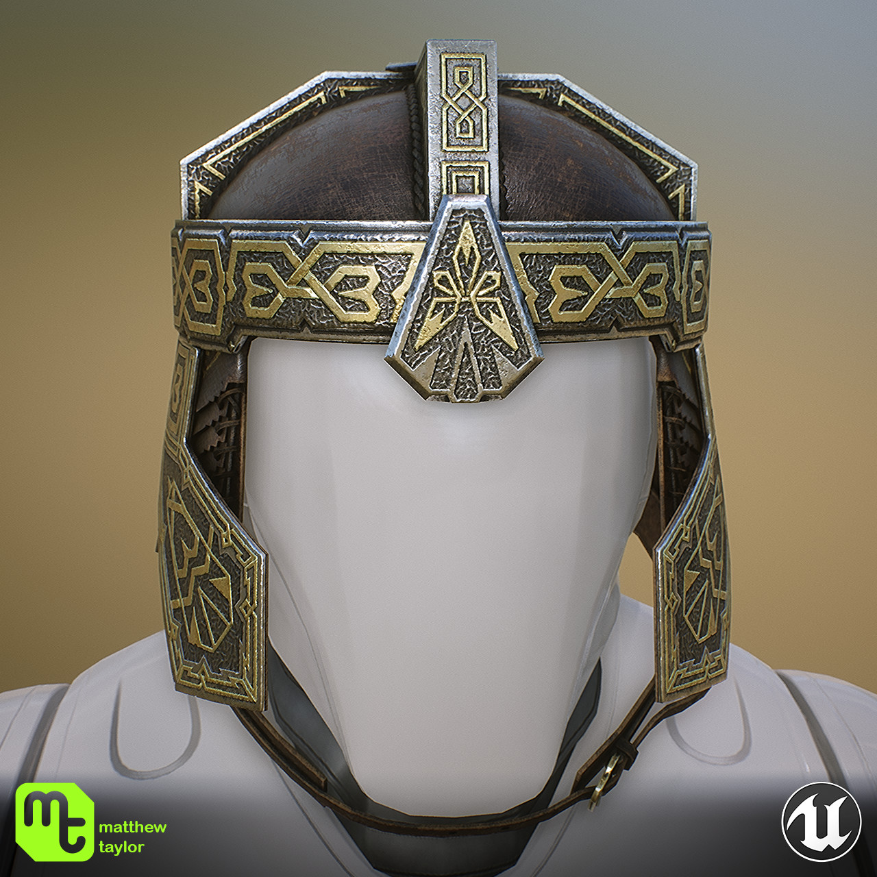 Matt Taylor's Portfolio - Gimli's Helmet - realtime prop