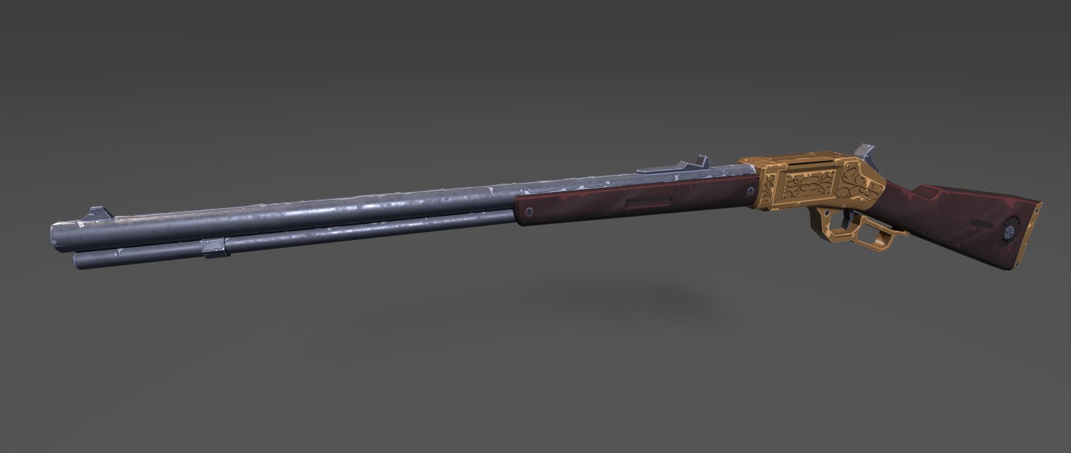 ArtStation - HandPainted Winchester