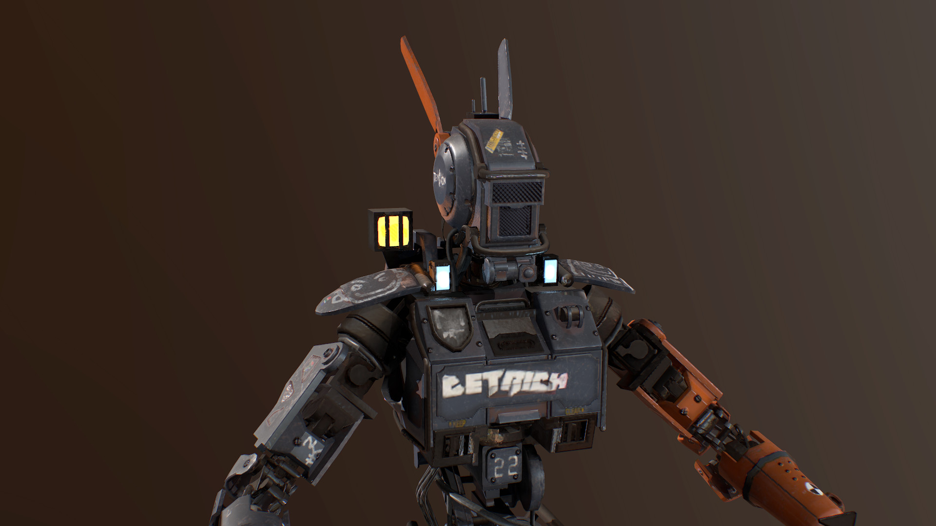 ArtStation - Chappie Re-Render
