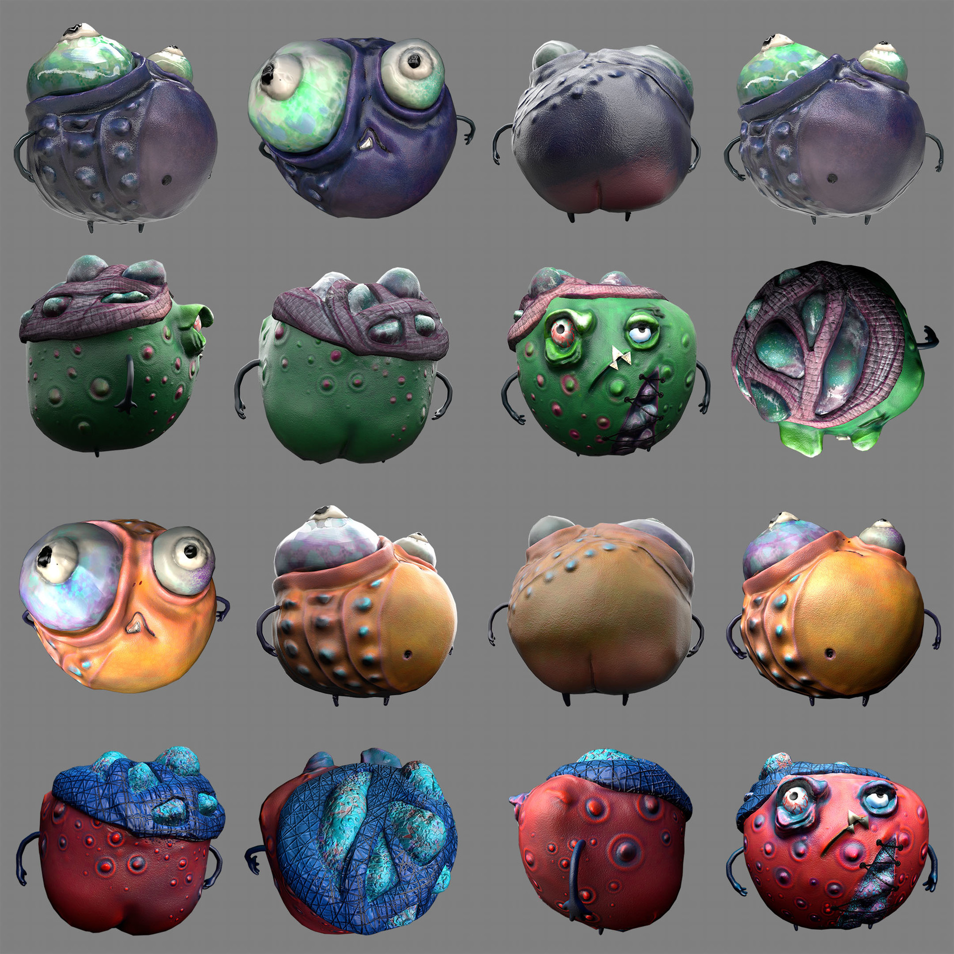 ArtStation - 2nd Semester Project: Battle Blobs