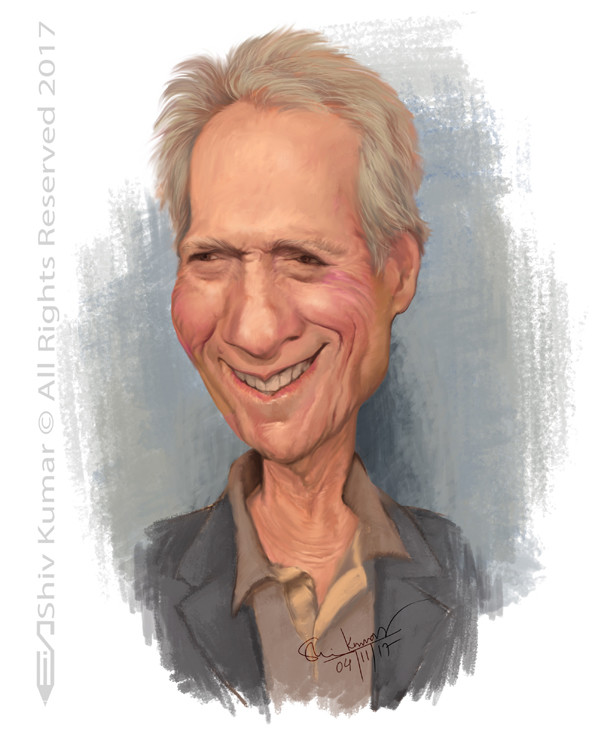 ArtStation - Clint Eastwood1
