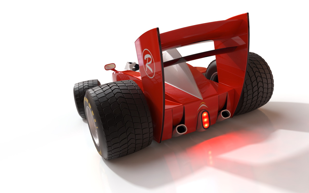 Maxim Valeev - F1 cartoon racing car