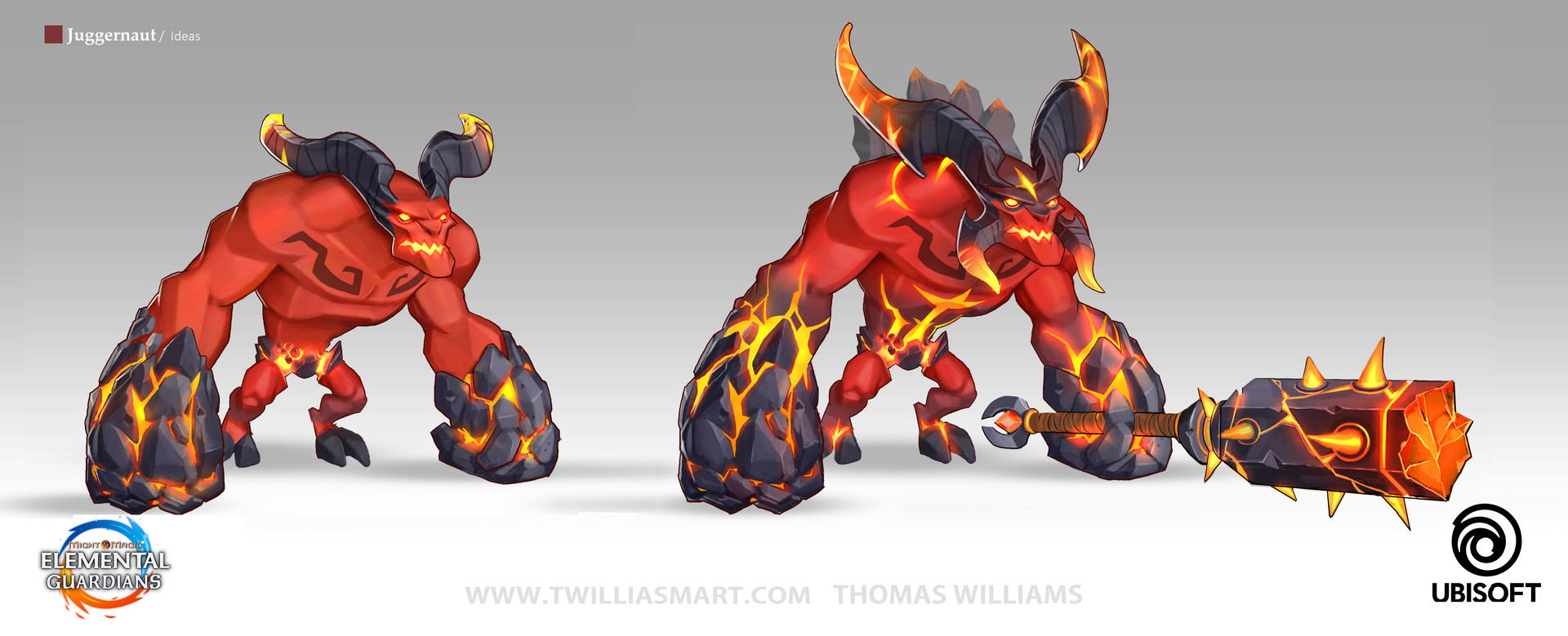 ArtStation - Juggernaut Design for Might and Magic