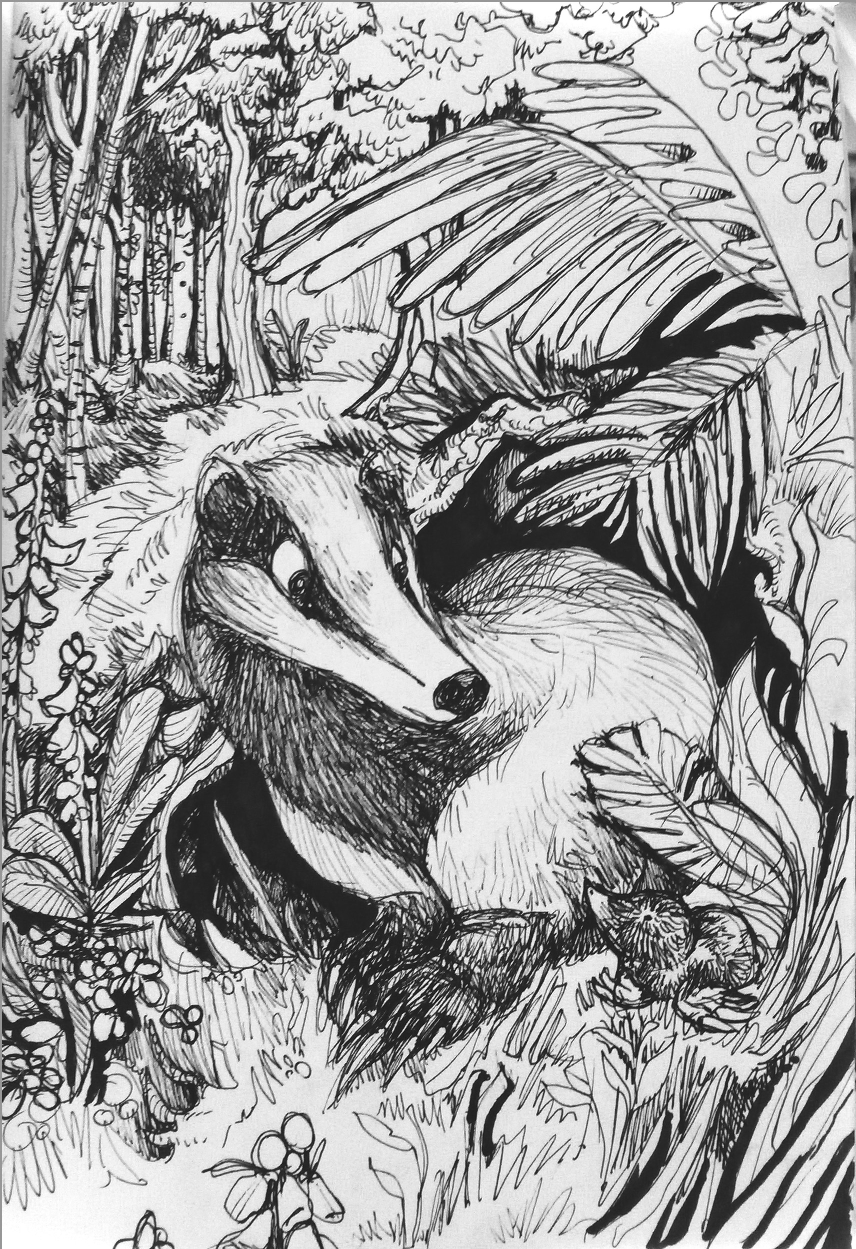 ArtStation - Badger and Mole