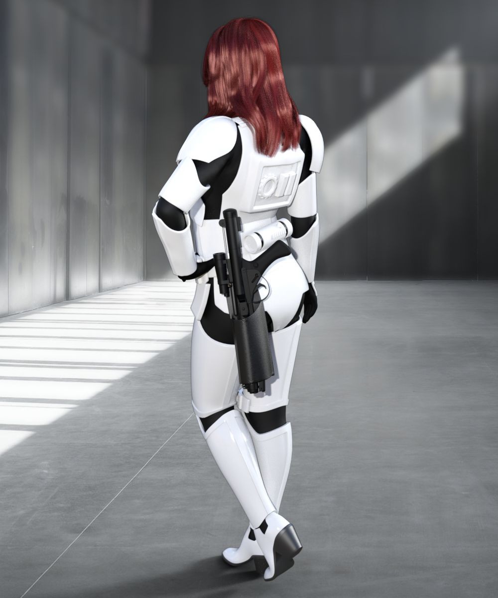 RenderHub - Stormtrooper Outfit for Genesis 8 Female