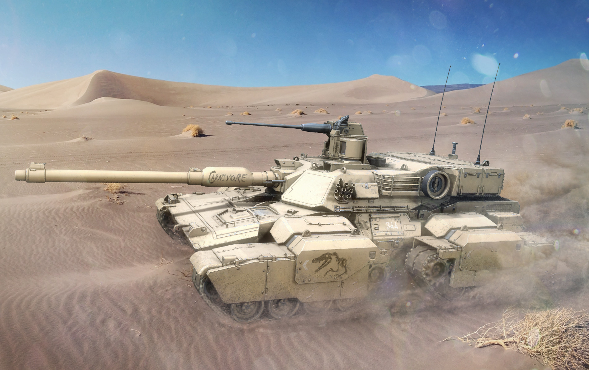 ArtStation - Futuristic Tank