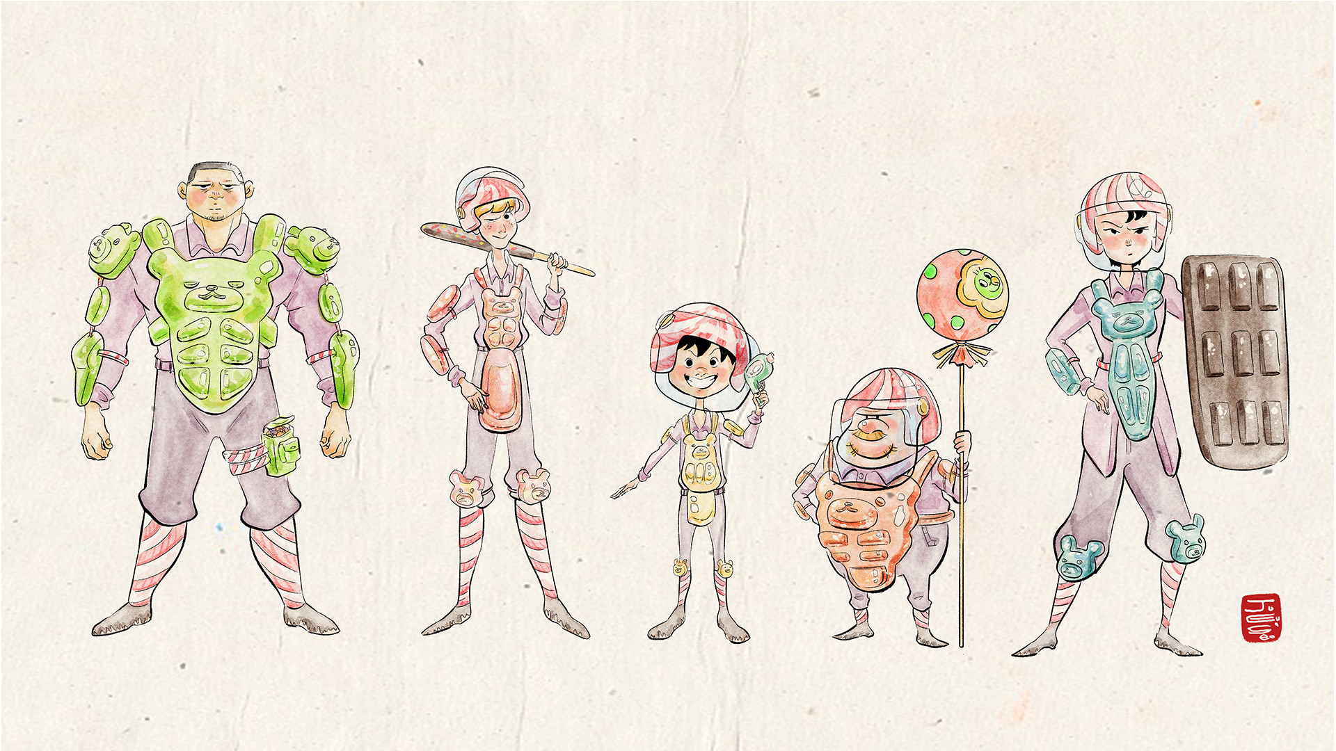 ArtStation - Candy Cops