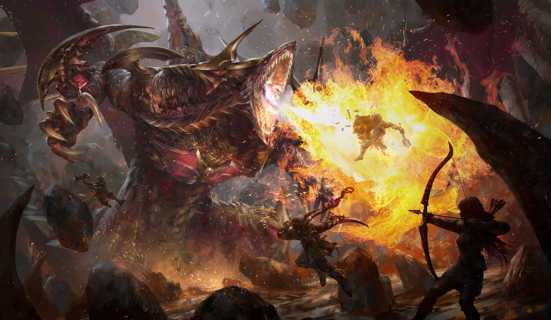 ArtStation - Red Dragon