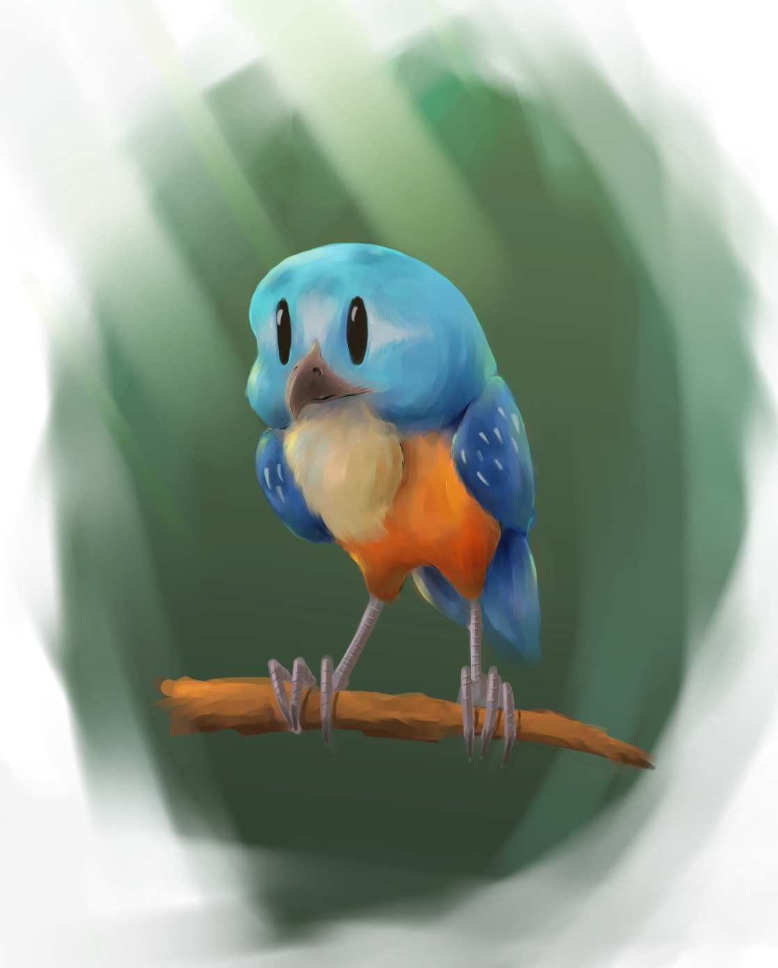 ArtStation - Blue Bird