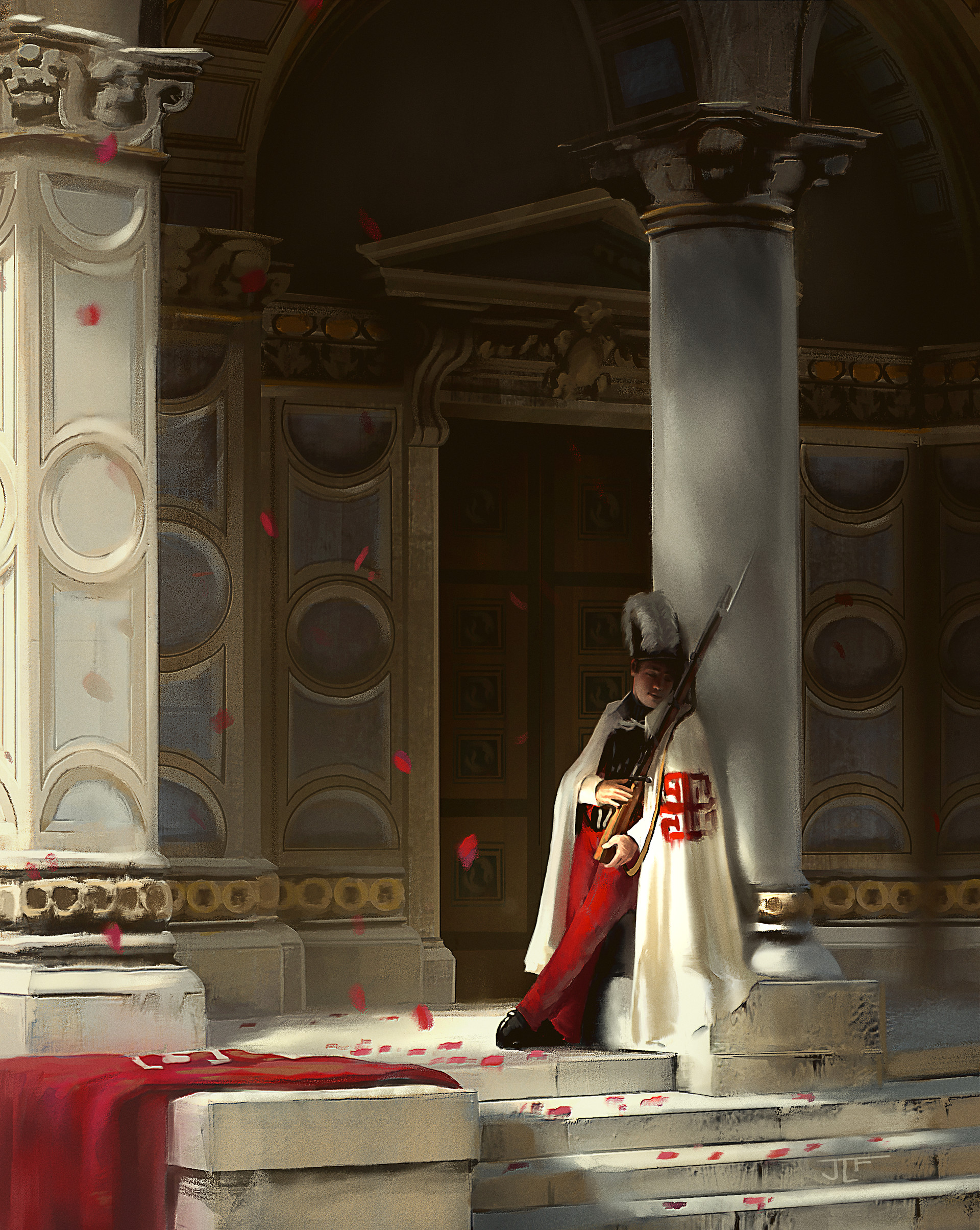 ArtStation - Standing guard