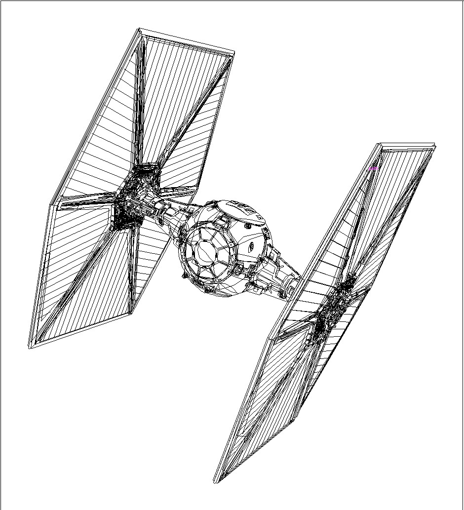 tie fighter draw