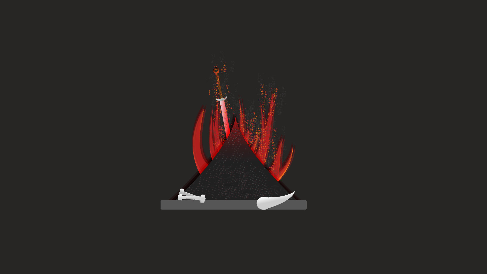 ArtStation - Dark Souls Bonfire