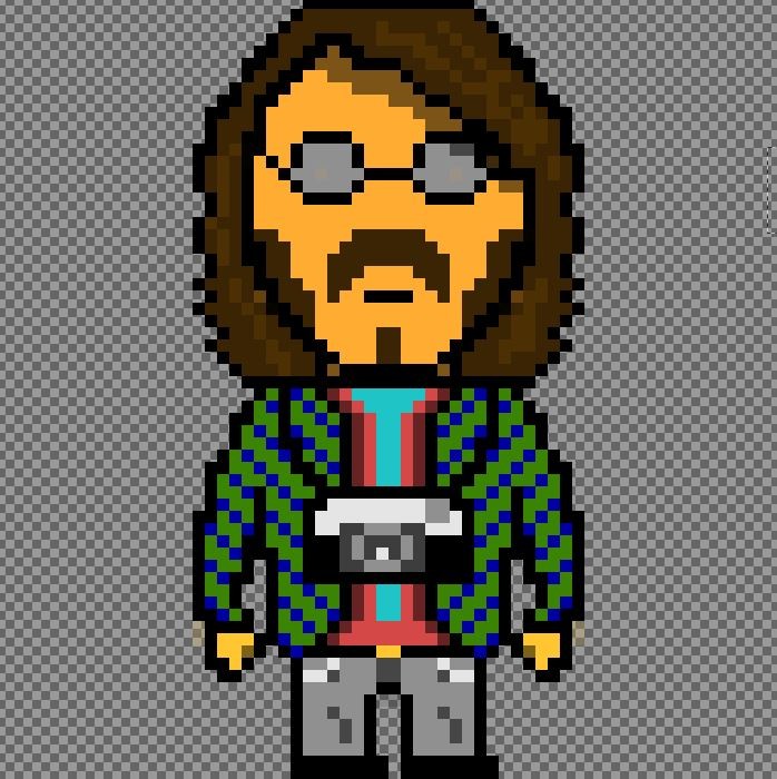 Jeffrey Douglas - 1970's New York Pixel Environment and Characters