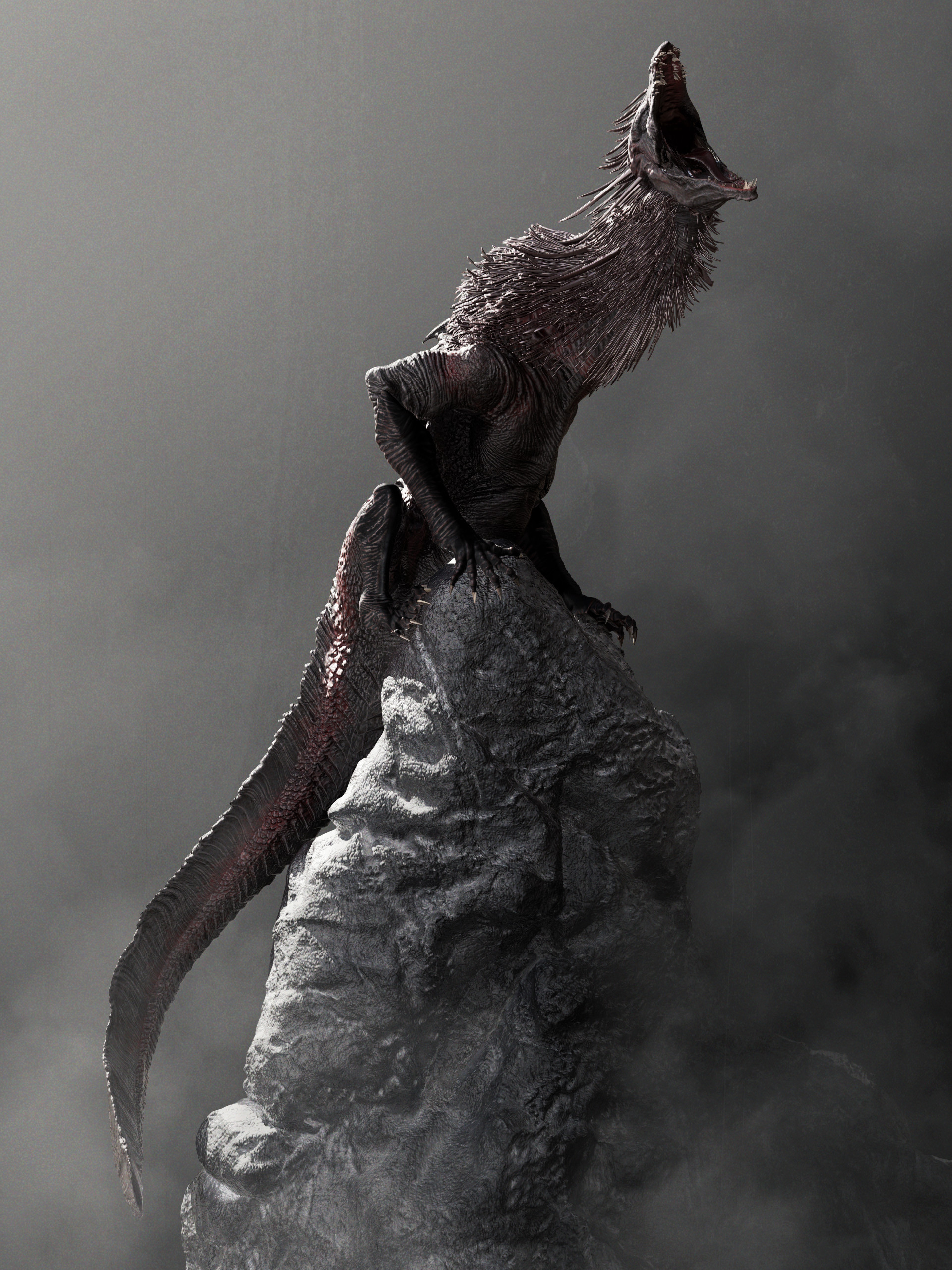 Wingless Dragon Concept