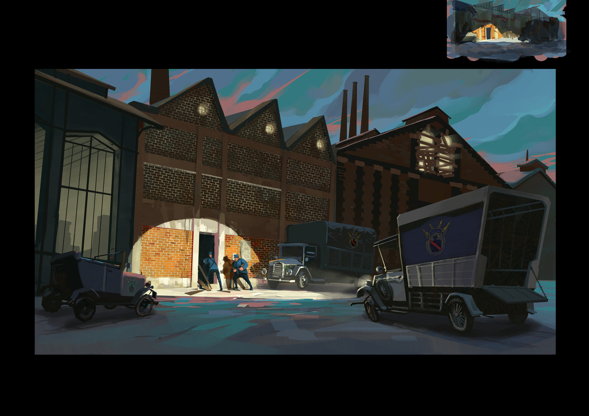 ArtStation - Police raid