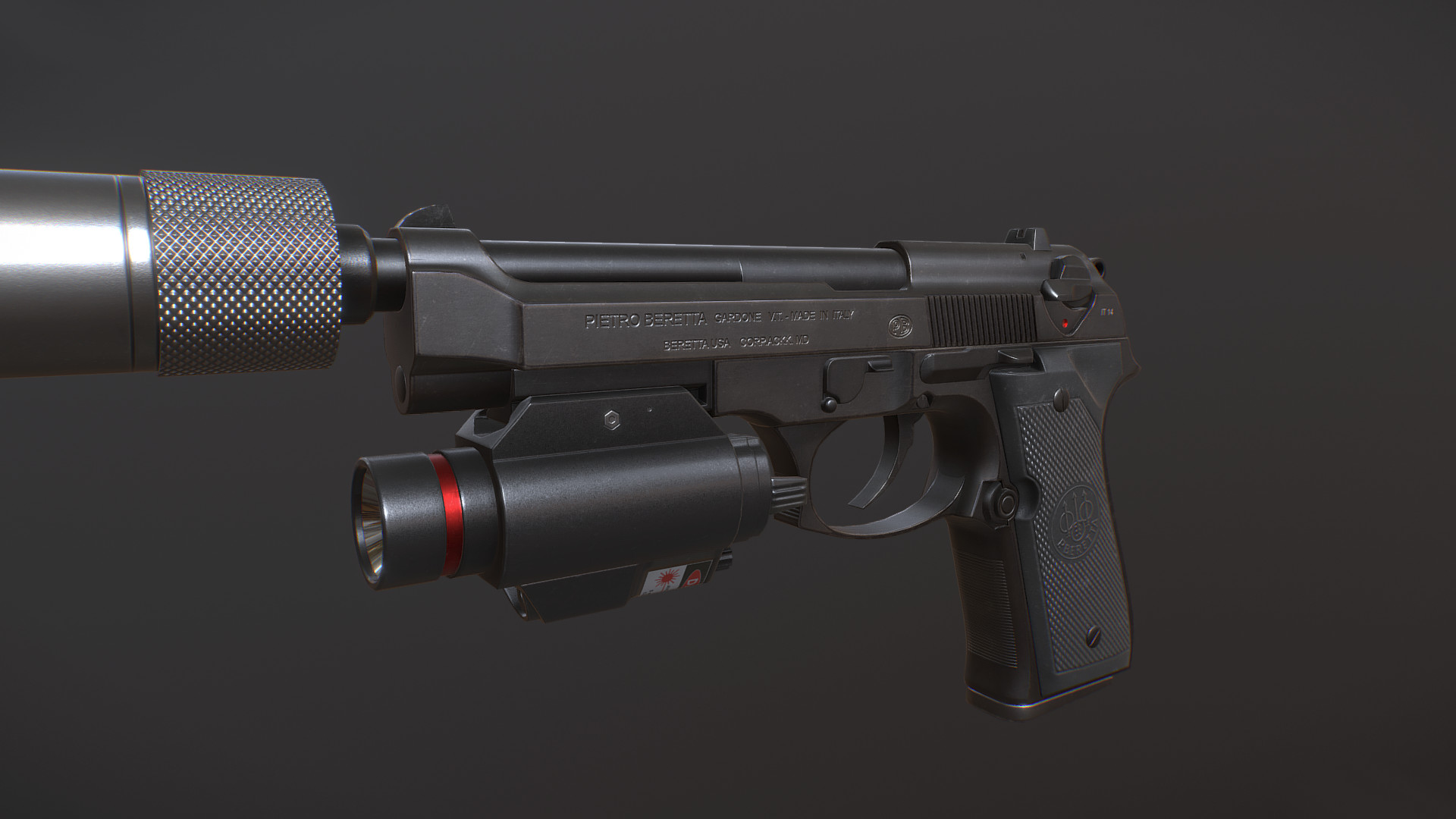 ArtStation - Beretta 92