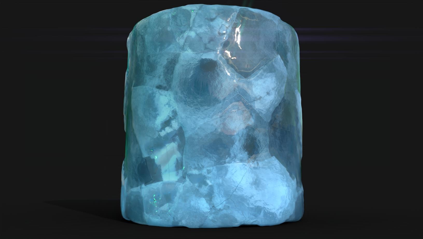 Paweł Stolecki - Substance Stylized Cracked Ice Material