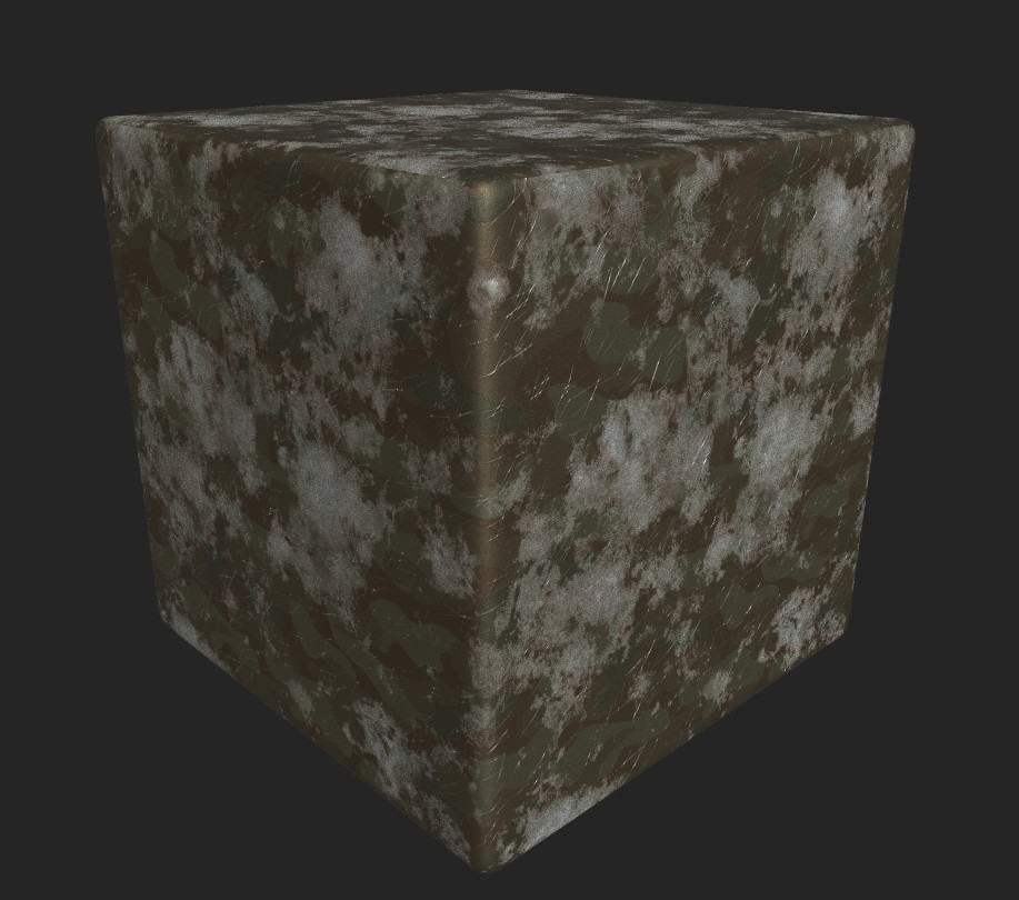 ArtStation - Tank Armor material