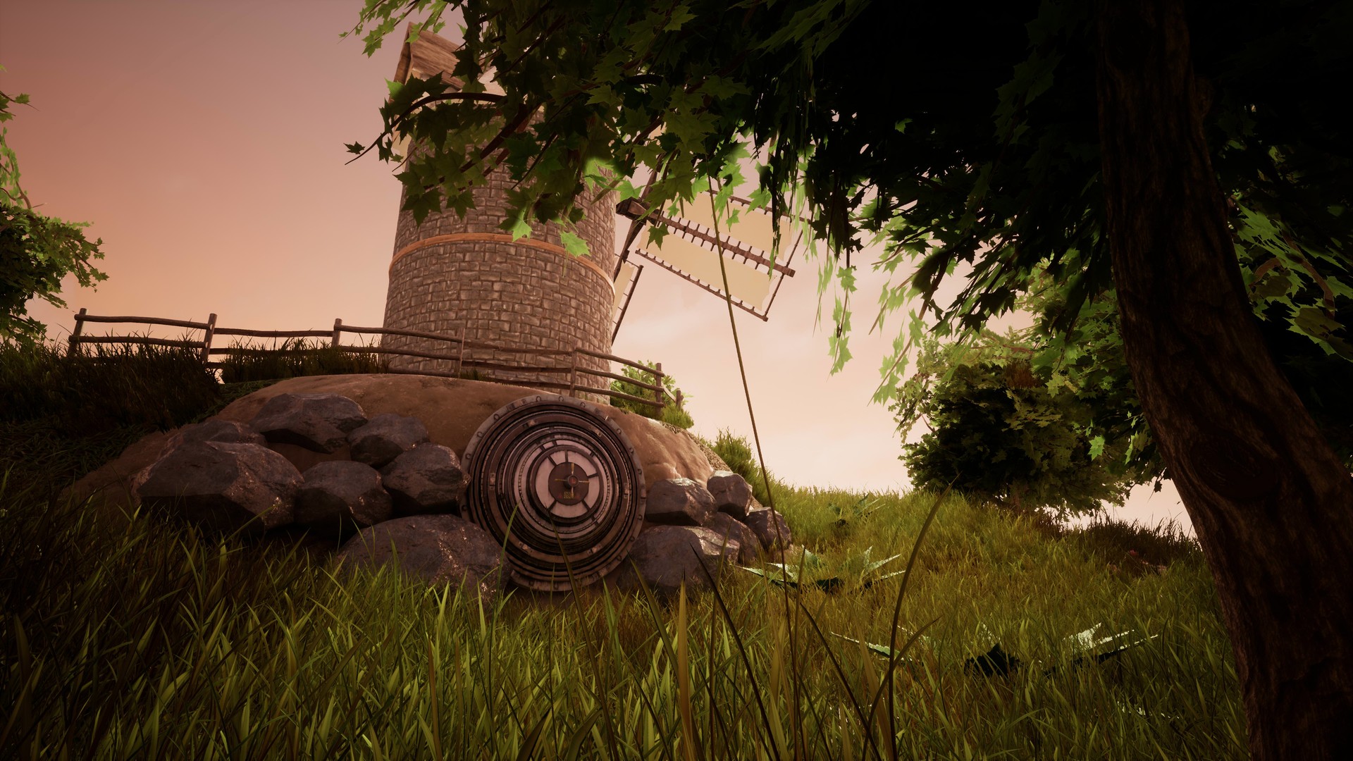 ArtStation - Windmill Environment Scene