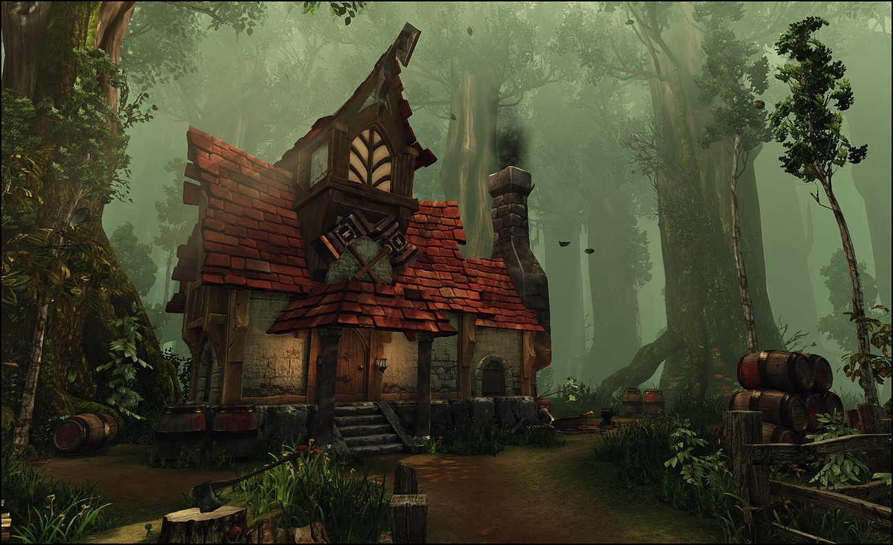 ArtStation - Dwarf House