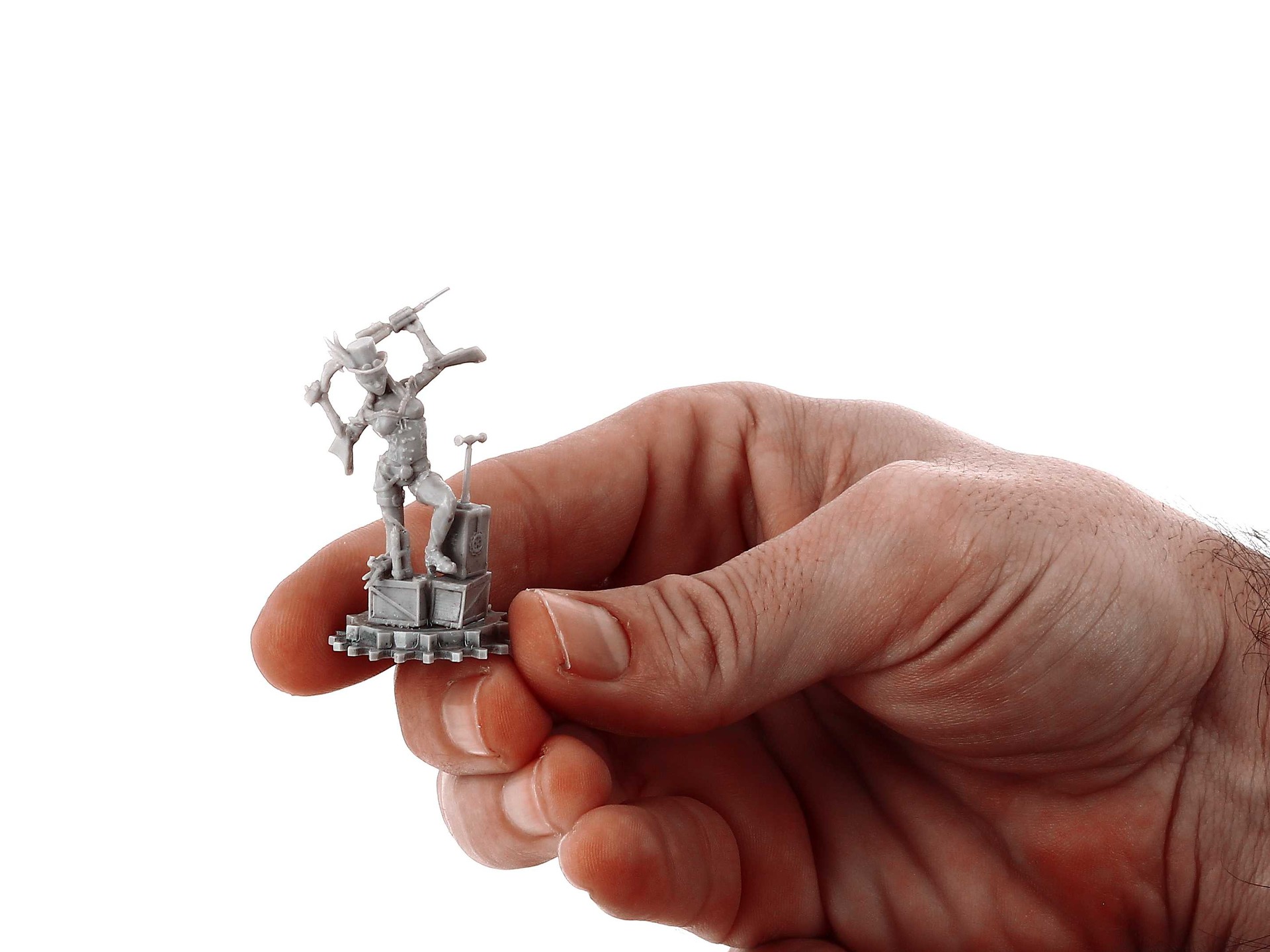 ArtStation - Lady Dynamite. 3D printed version 32mm tall