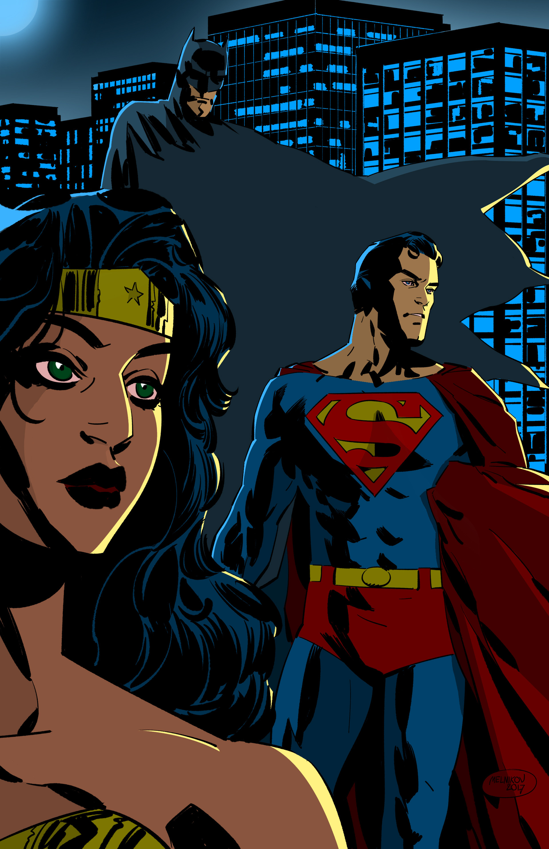 ArtStation - Trinity Colors - Original linework by Gleb Melnikov