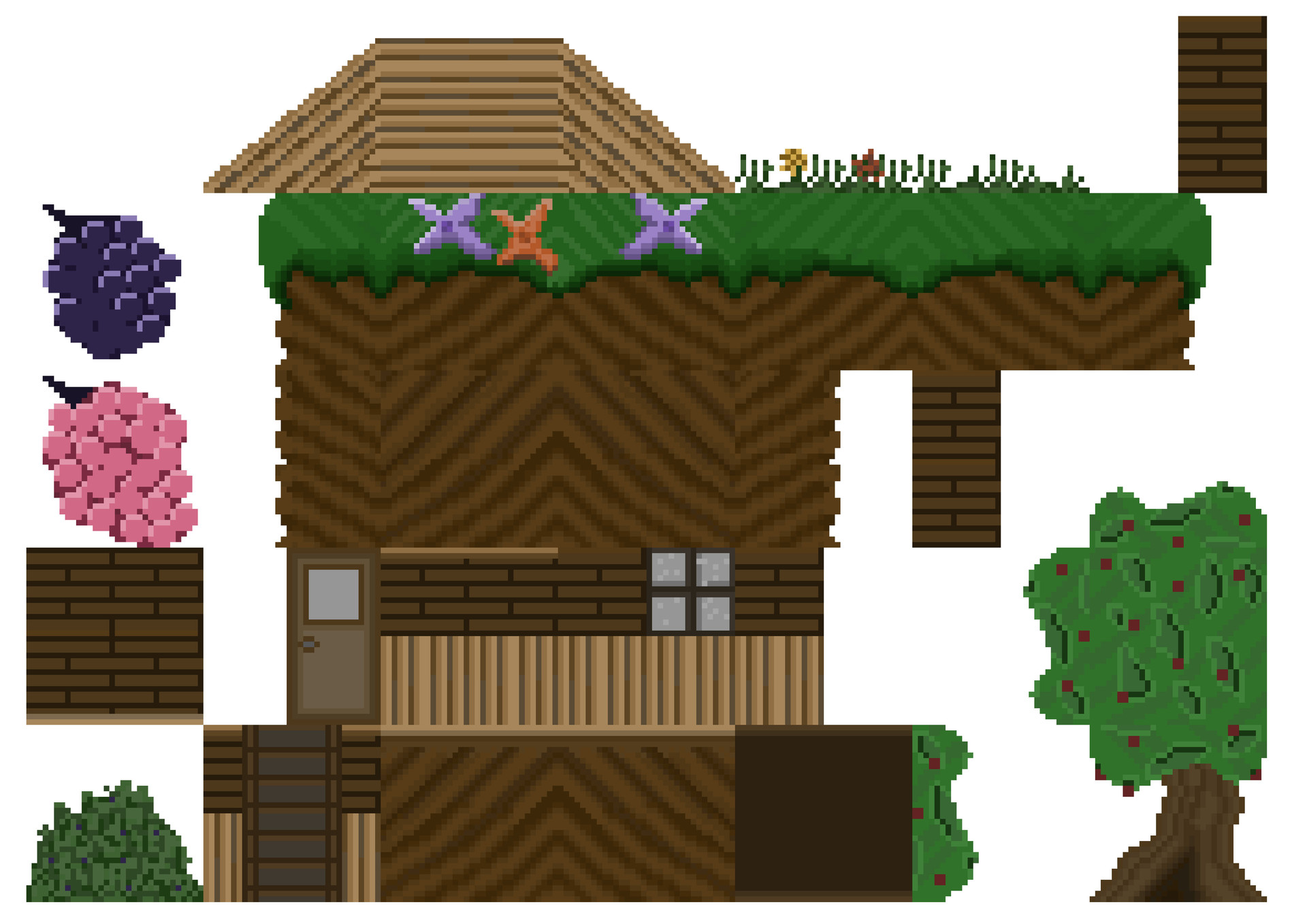 ArtStation - Pixel Art Tilesheets