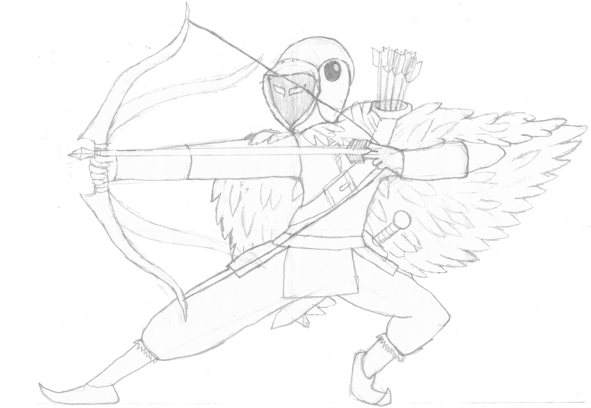 ArtStation - Robin Hood: A personalized concept of a hero