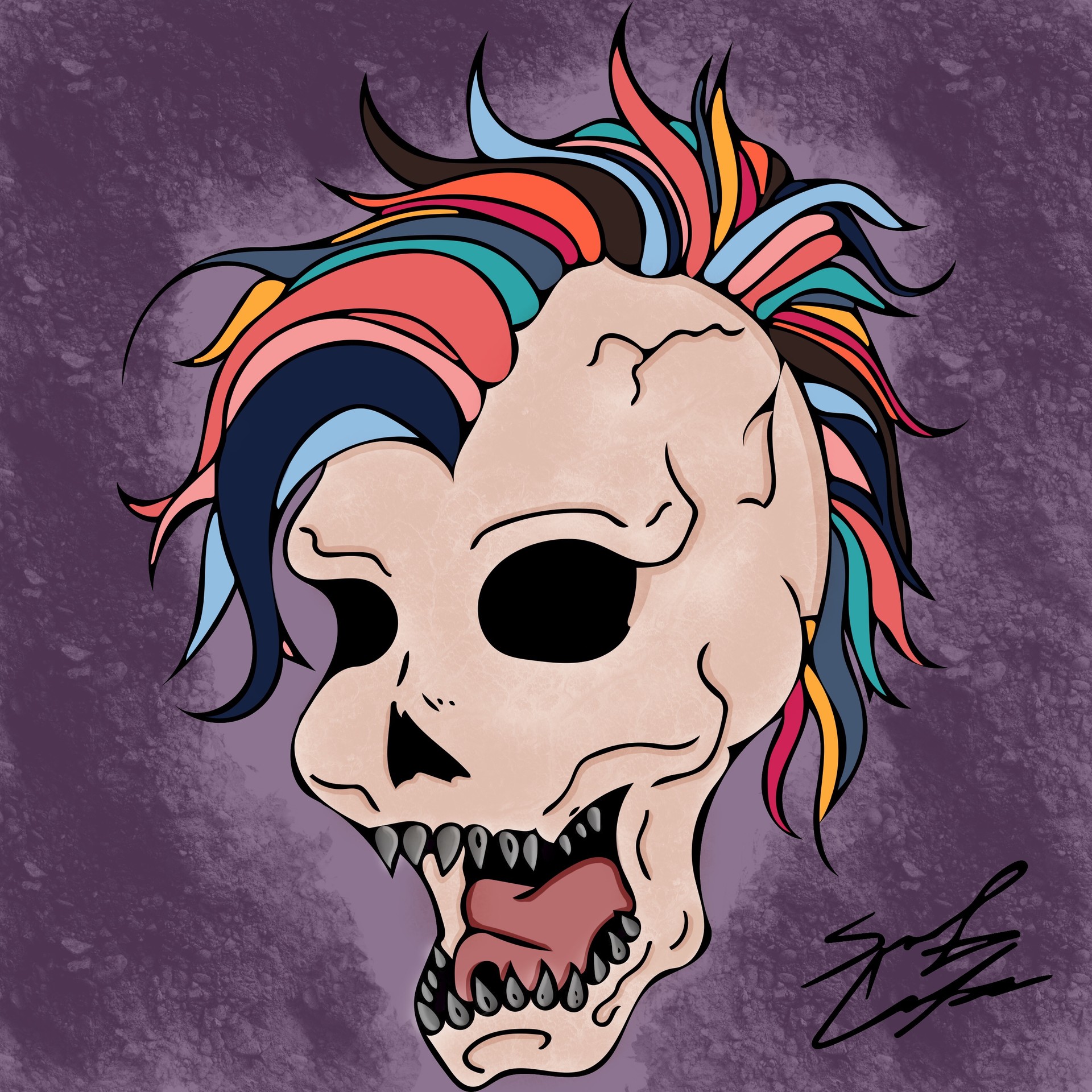 ArtStation - Skull Design #1 Retuched