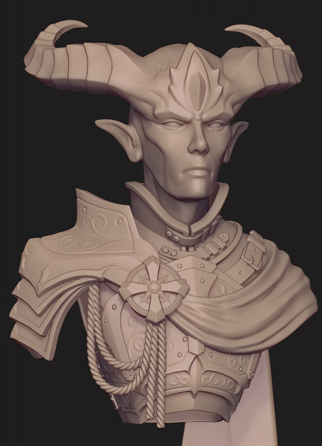 ArtStation - Demon Prince WIP