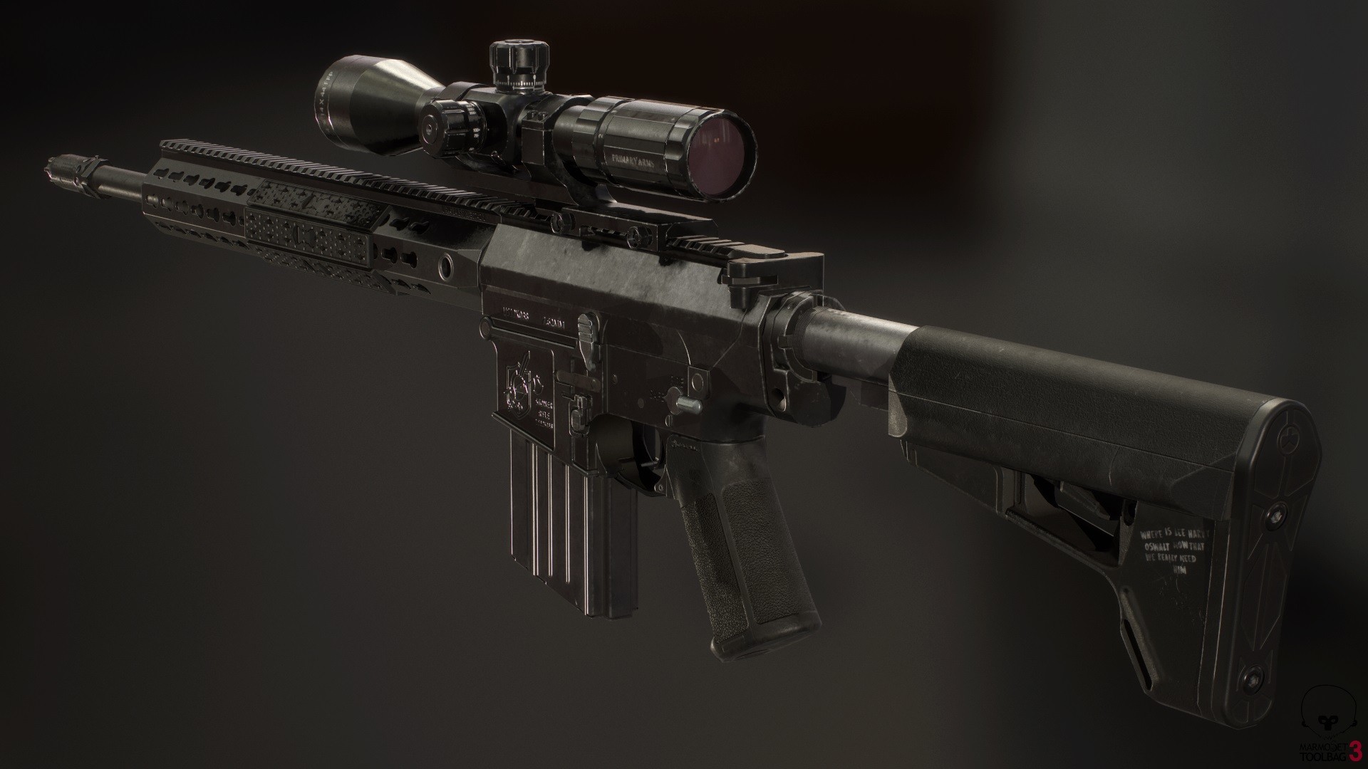 Mk11 Sr 25 Sniper Rifle