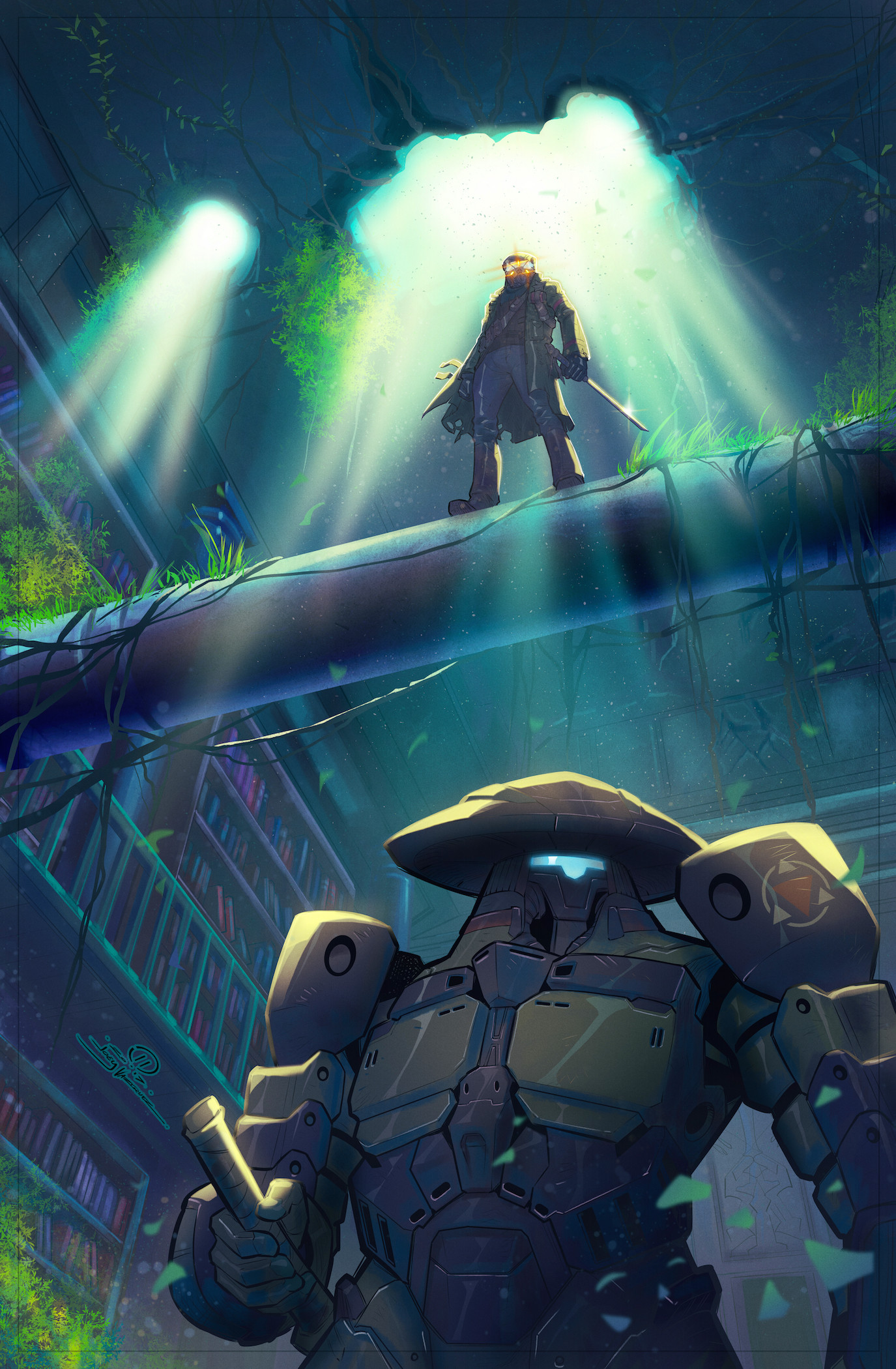 ArtStation - Sol Survivor issue 2 cover