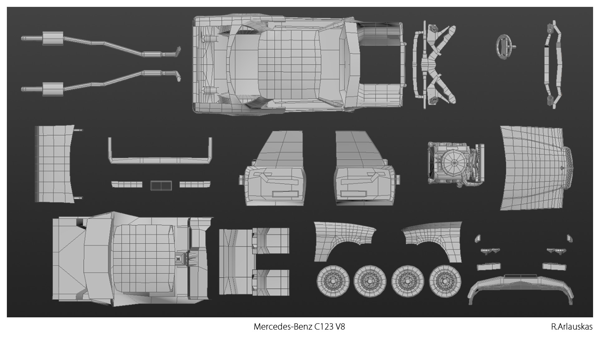 Rob Arlee - Mercedes-Benz C123 V8