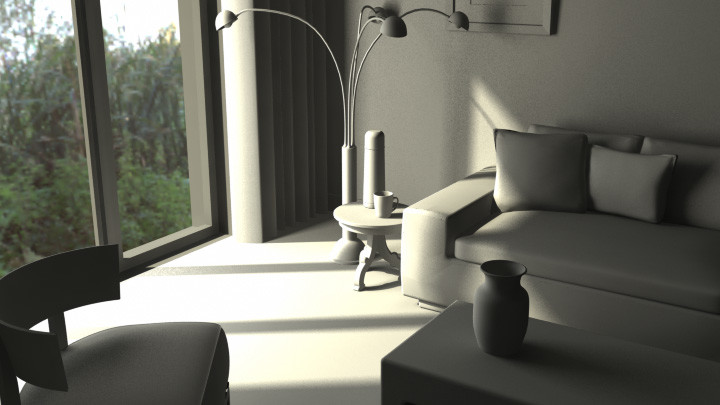 ArtStation - Lighting the room