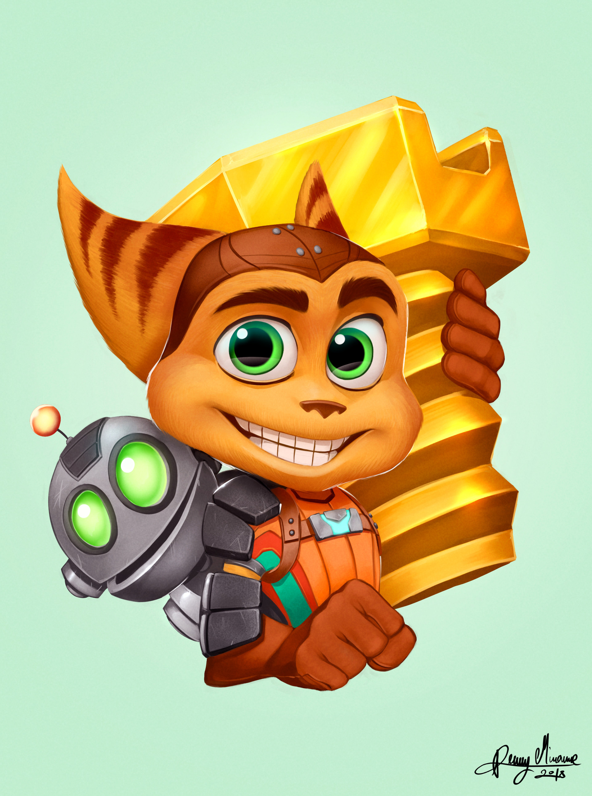 ArtStation - Ratchet and Clank