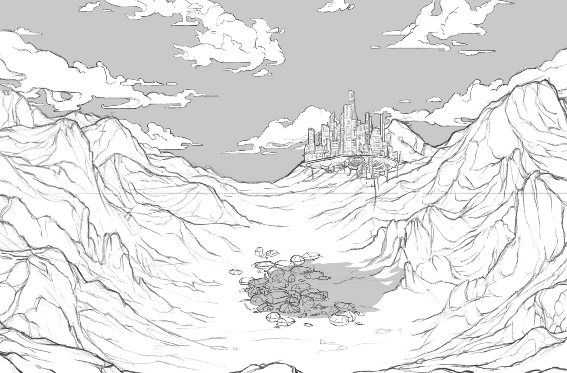 ArtStation - GDD art work