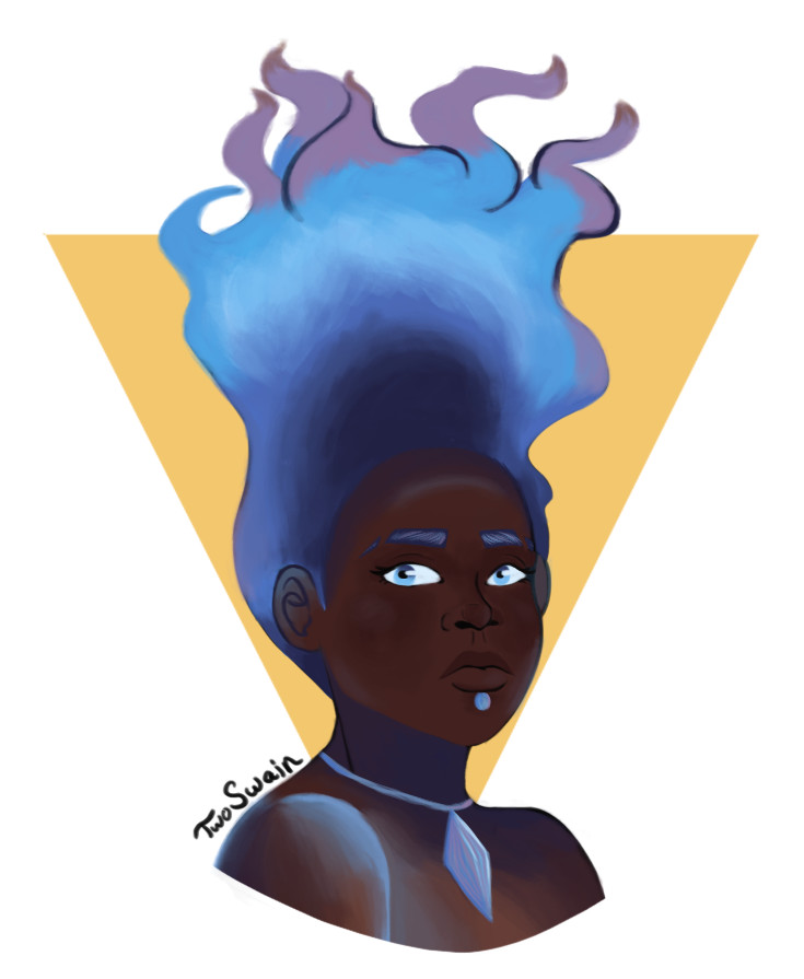 ArtStation - Blue Fire