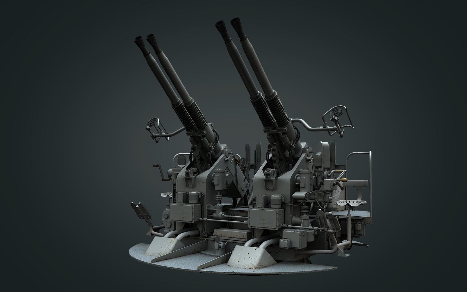 Barbu Gabriel - Bofors 40 mm AA naval gun