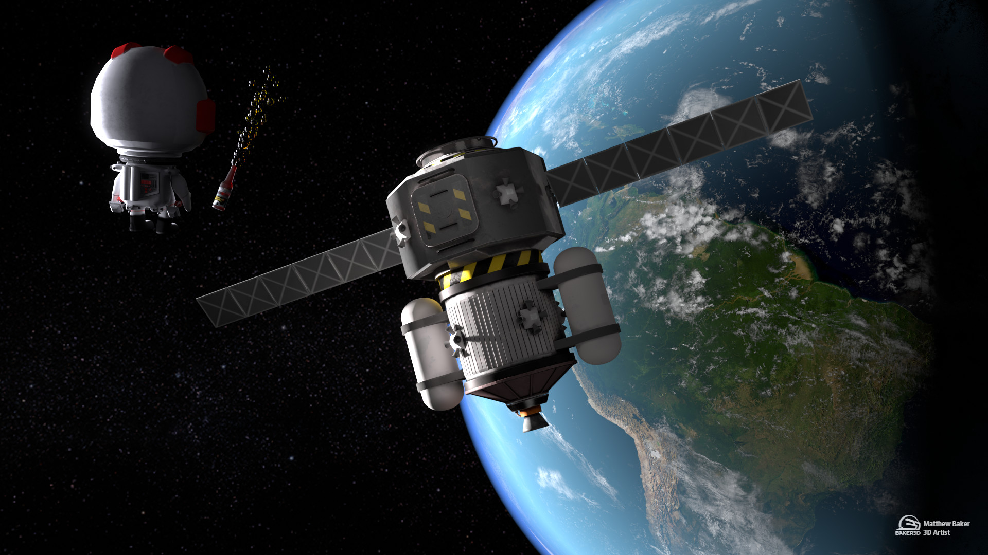 Kerbal Space Program Satellite