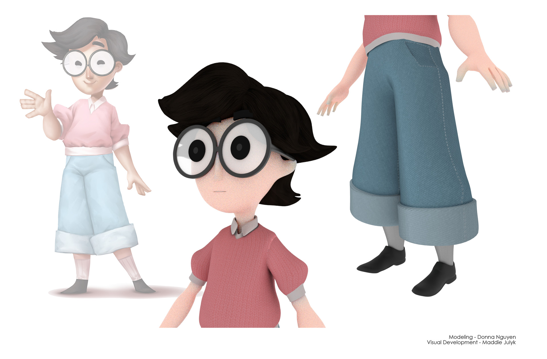 Donna Nguyen - Sebastian 3D Model