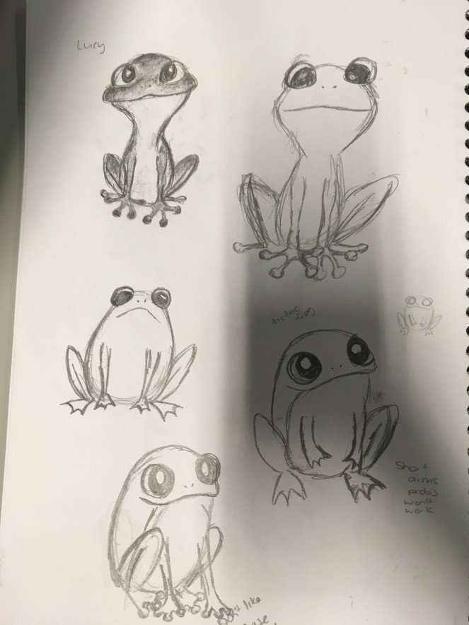 ArtStation - frog concepts