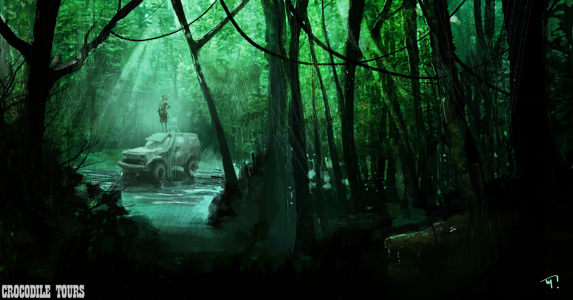 ArtStation - Night hunt