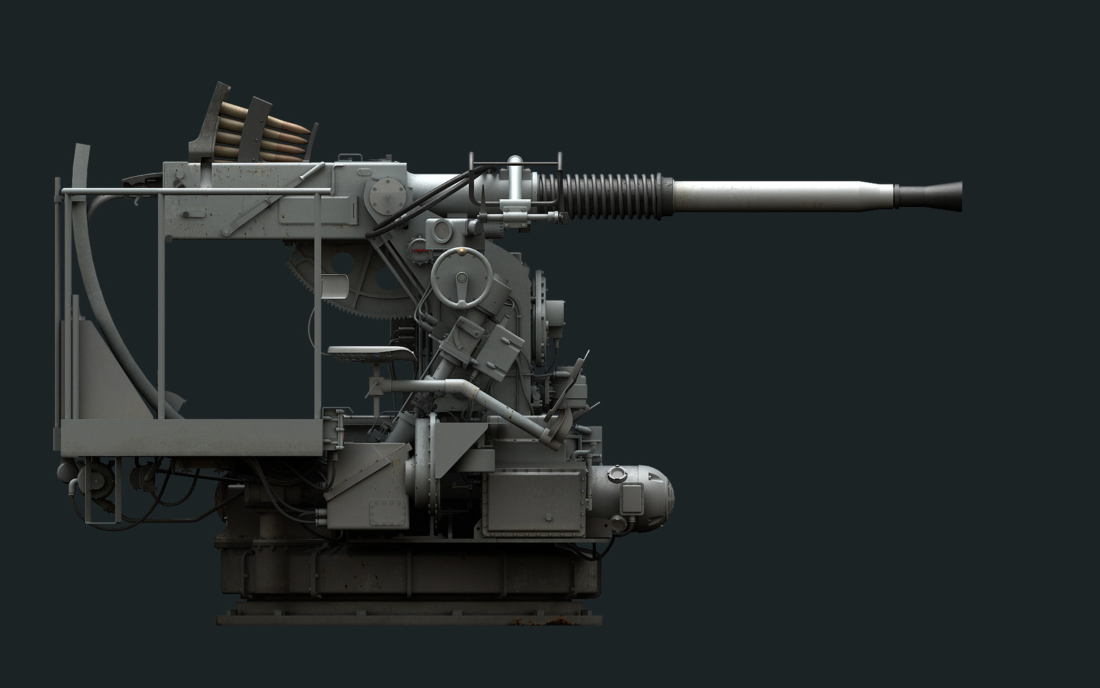 Barbu Gabriel - Bofors 40 mm AA naval gun