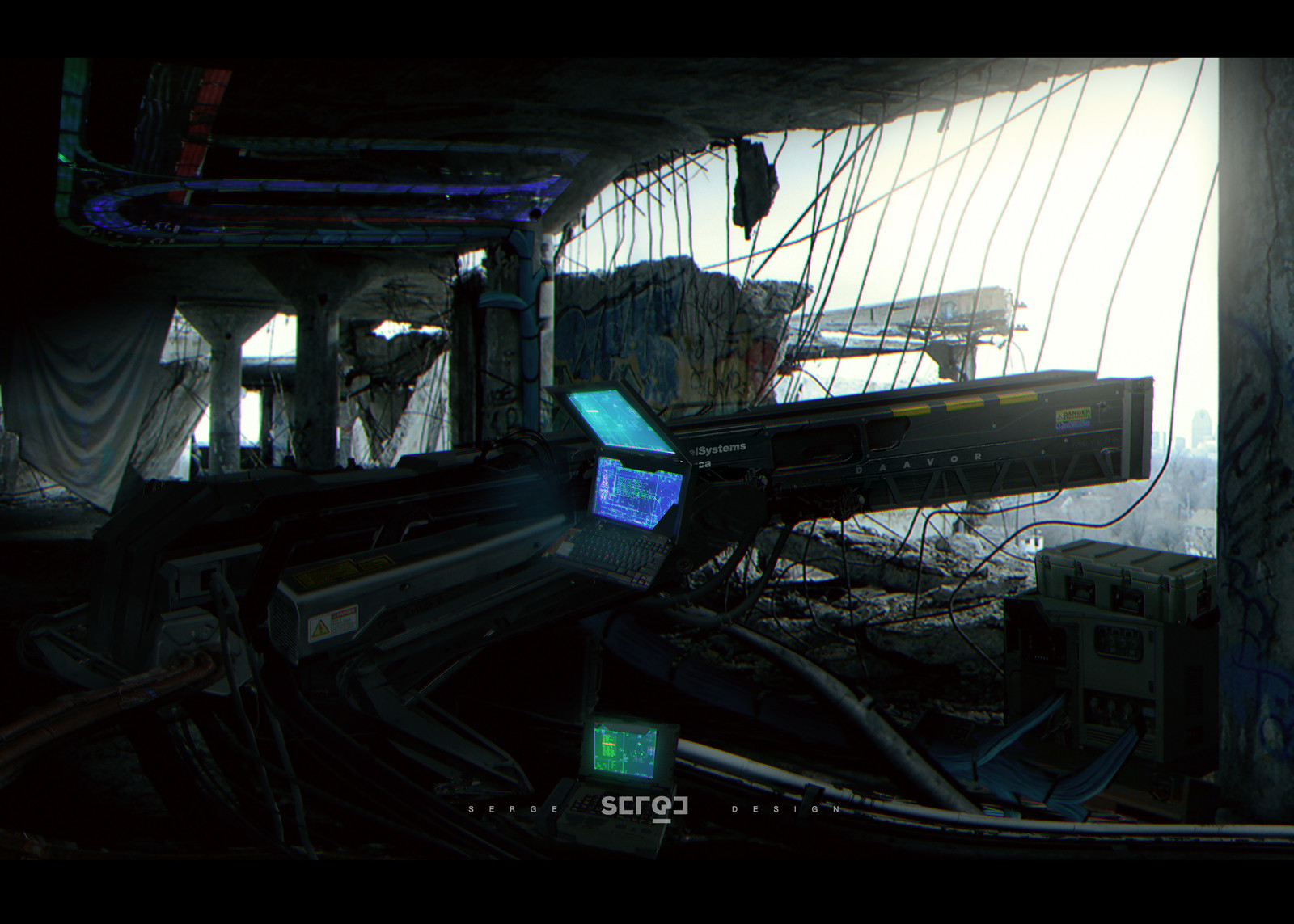 Jakub SERGE Malec - Project Edgar - DAAVOR Kinetic Cannon