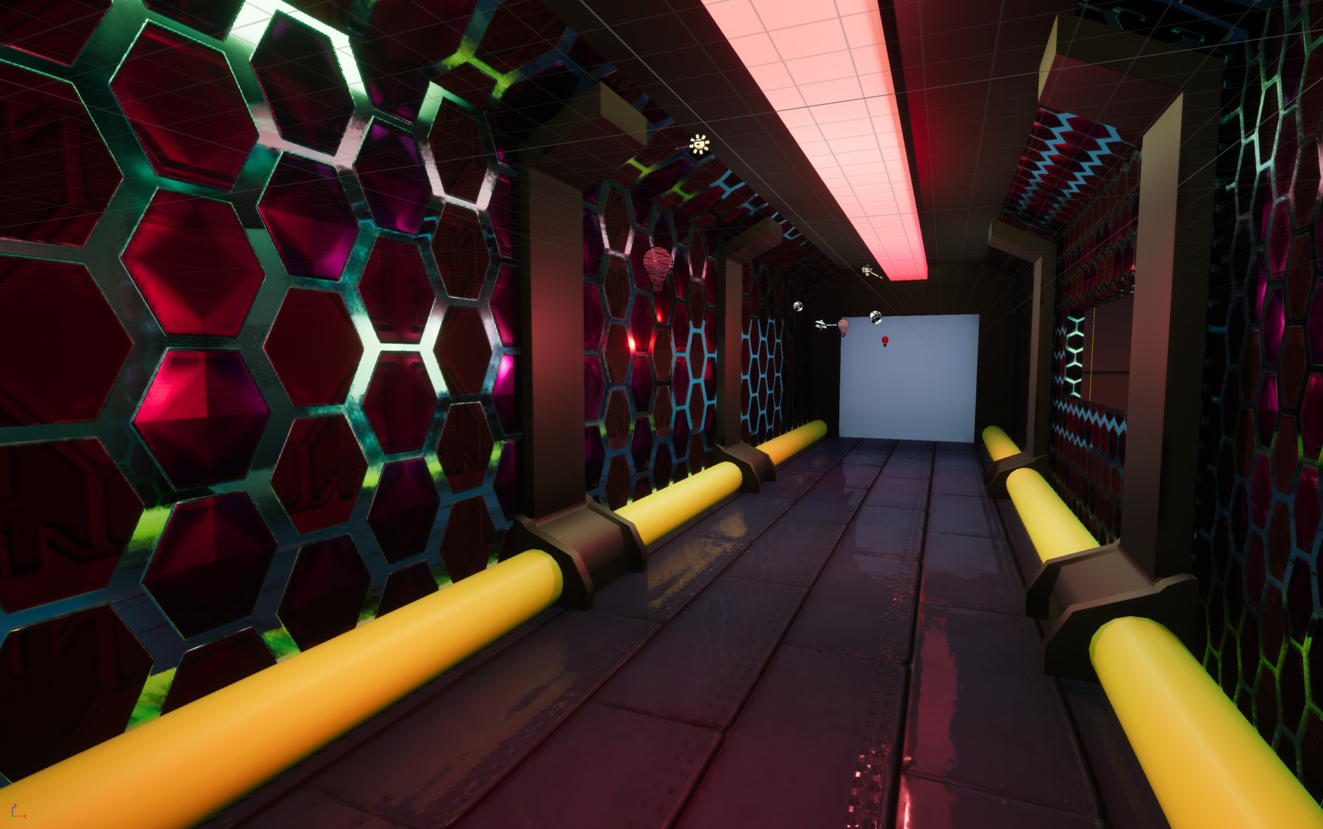 Cynthia Laughlin - Sci fi Hallway