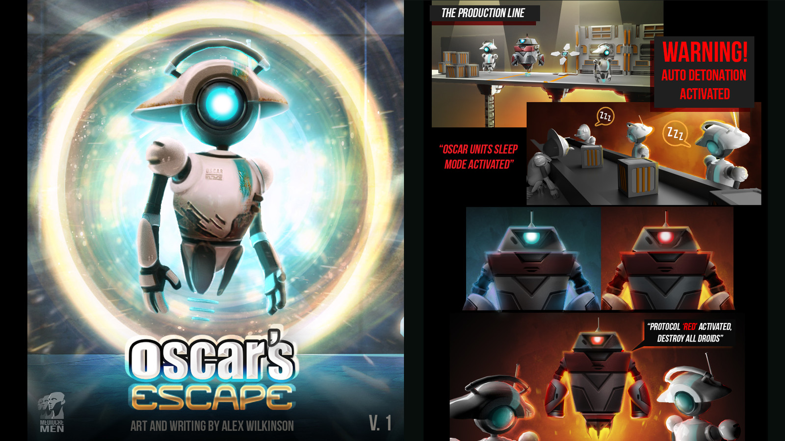 Alex Wilkinson - Oscar's Escape Promotional Material