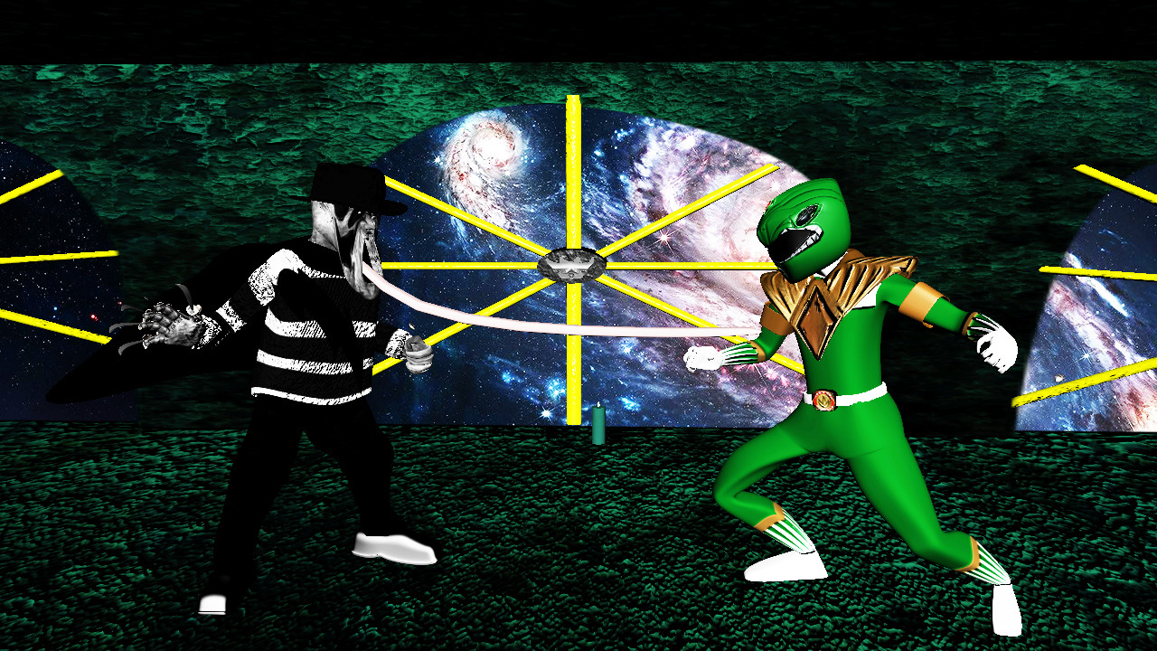 ArtStation - Freddy Krueger vs Green Ranger