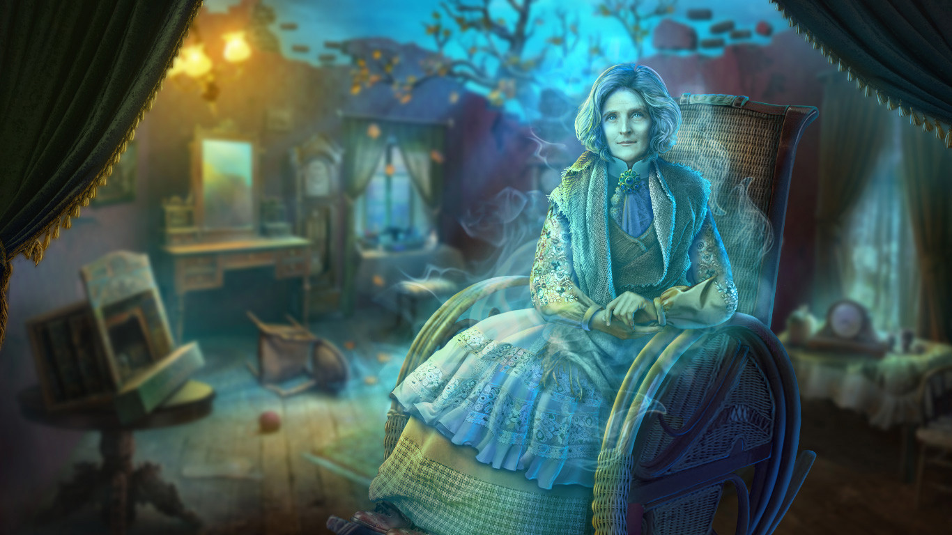 ArtStation - ghost of grandma for project "Whispered Secrets: Forgotten ...