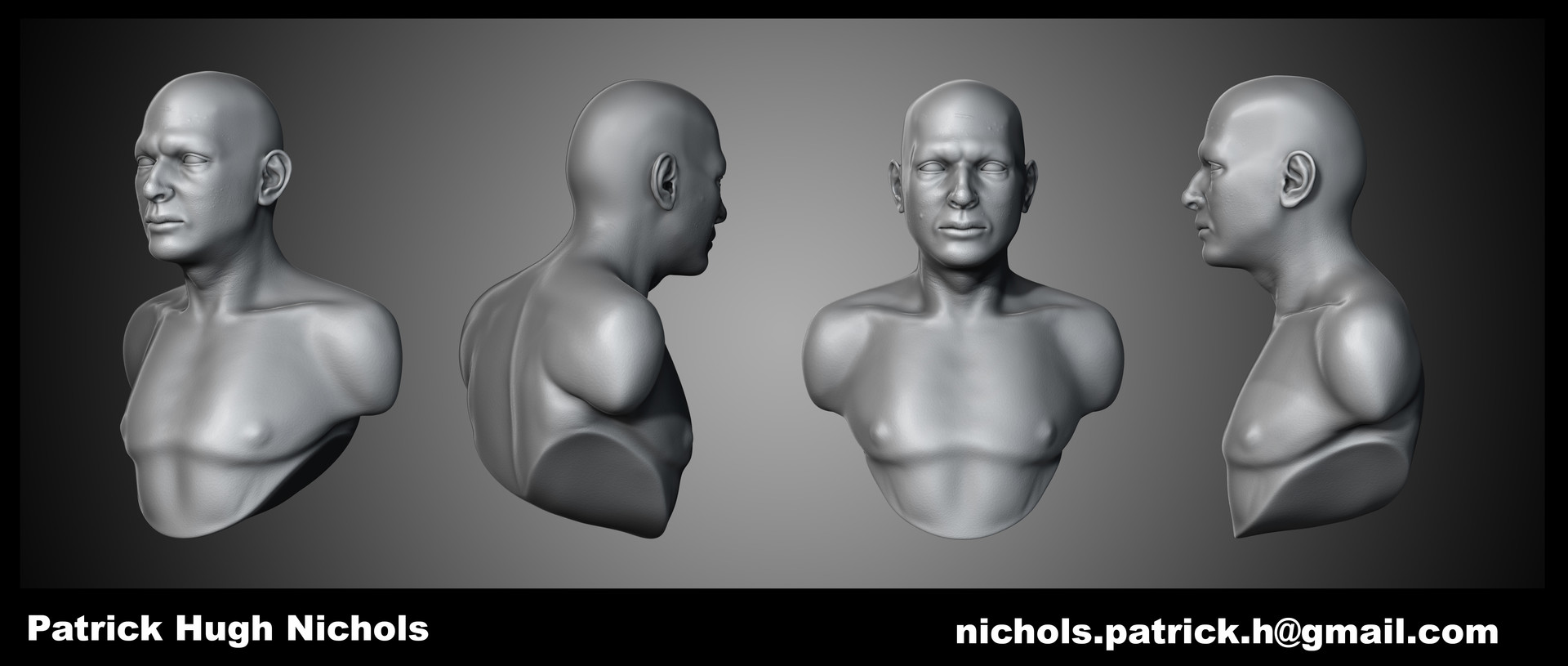 ArtStation - Anatomy Studies April 2018