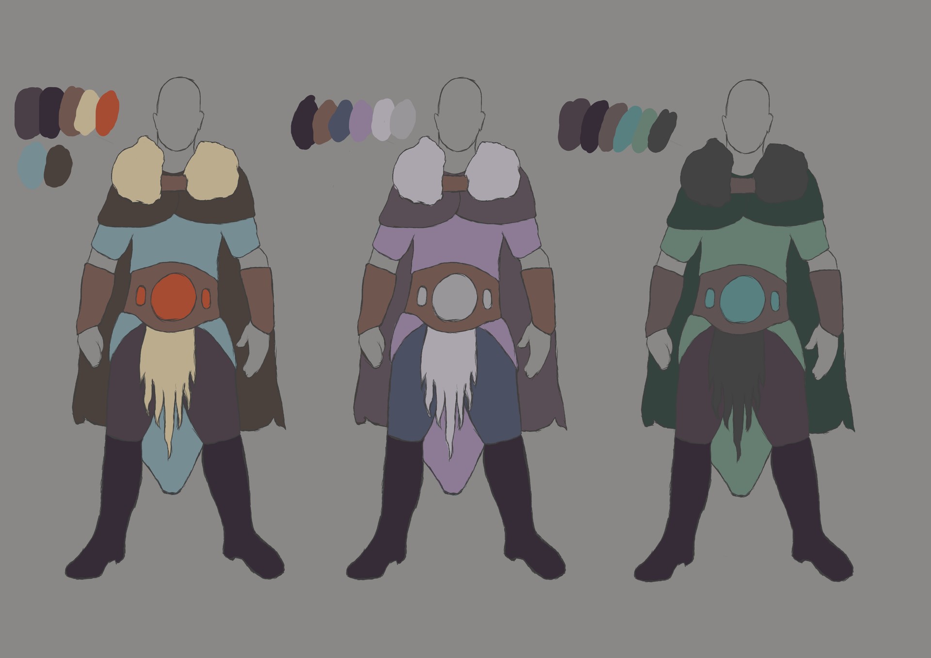 Lydia Fox - Concept Art - Welsh Myths